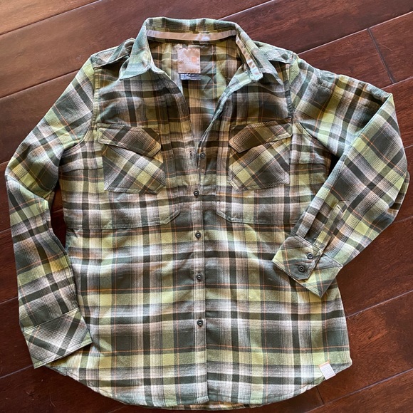 5.11 Tactical | Tops | 51 Tactical Green Flannel Shirt | Poshmark